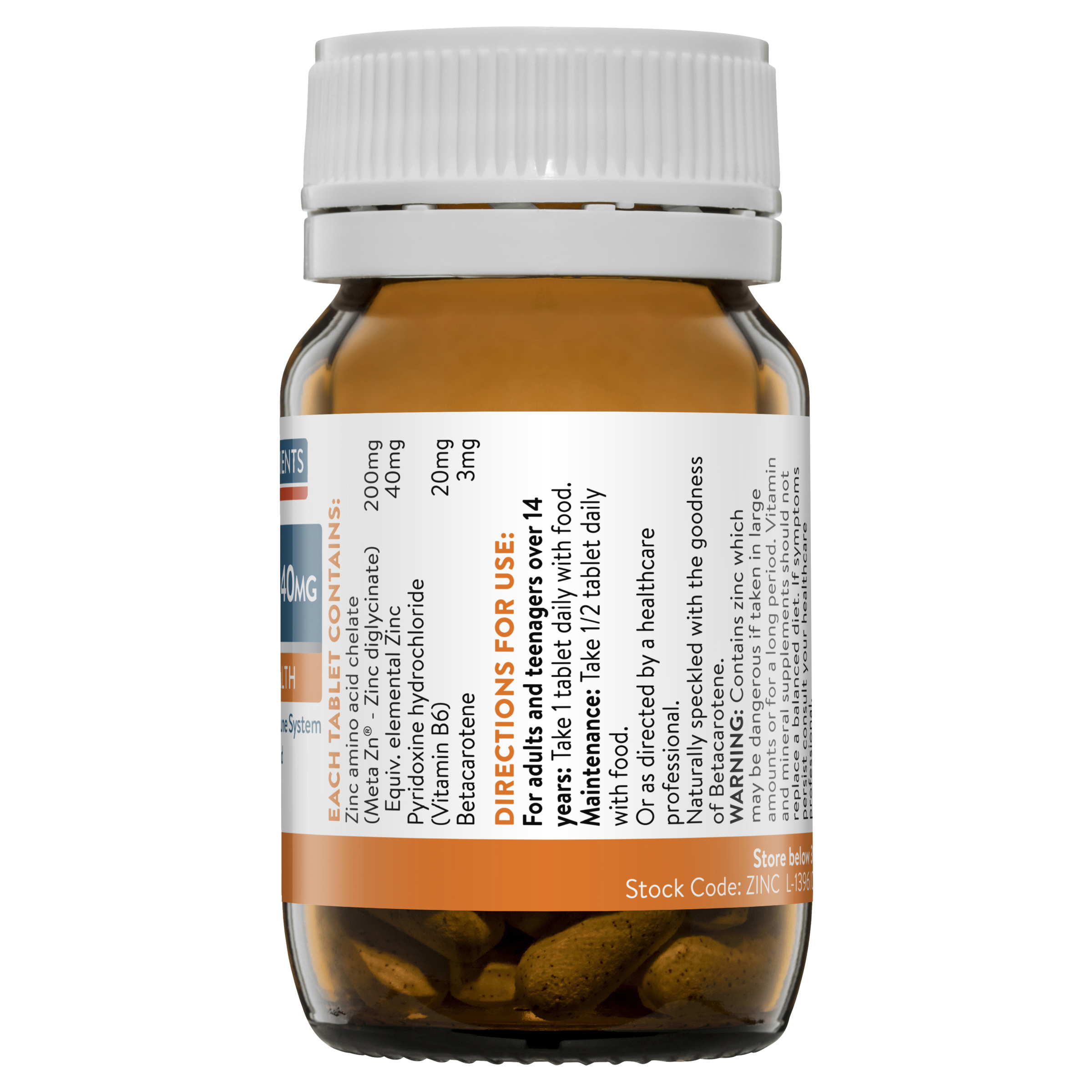 Shop Mega Zinc 40mg by Ethical Nutrients