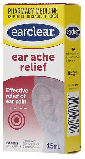 Shop Ear Ache Relief Drops 15ml by earclear