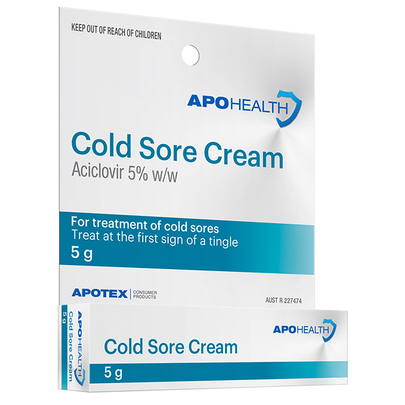 Shop Cold Sore Cream 5g by VIRASOLVE