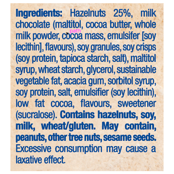 Shop Atkins Day Break Bar Chocolate Hazelnut Crisp 37g x 5 Pack