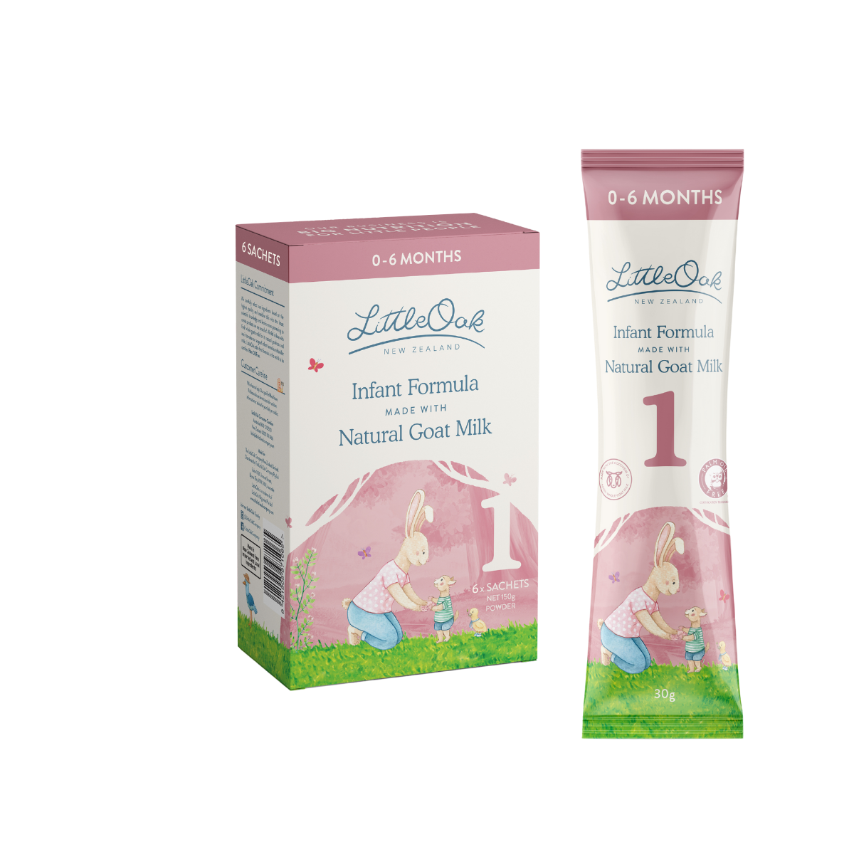 Shop Natural Goat’s Milk Infant Formula 0 - 6 Months 30g*6 Sachets