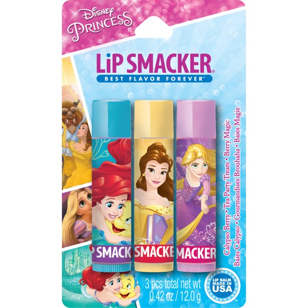 Shop Lip Smacker Lip Balm Disney Princess 3pk