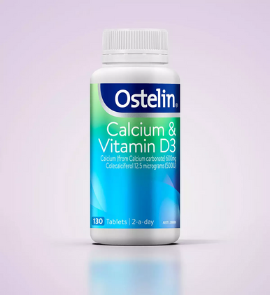 Shop Ostelin Calcium & Vitamin D3 130 Tablets