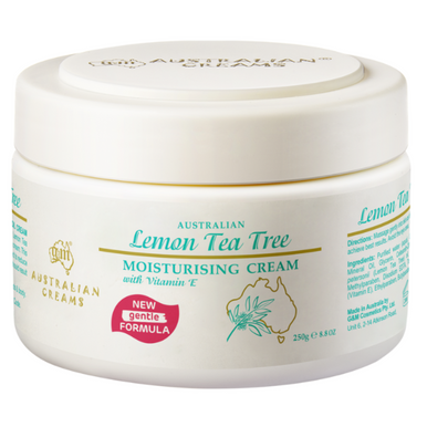 Shop G&M Australian Lemon Tea Tree Moisturising Cream 250g