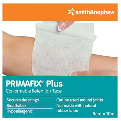 Shop Primafix Plus Conformable Retention Tape 5cm x 10m 1 Roll