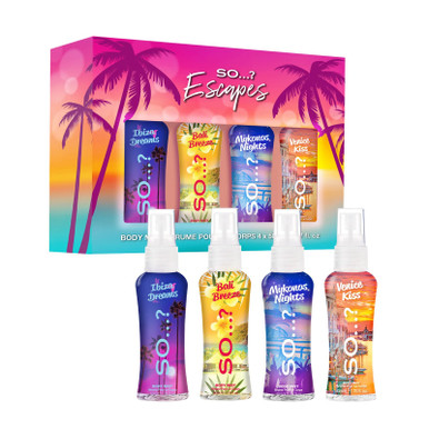 Shop So...? Summer Escapes Mini Mist Fragrance Gift Set 4 X 50 mL