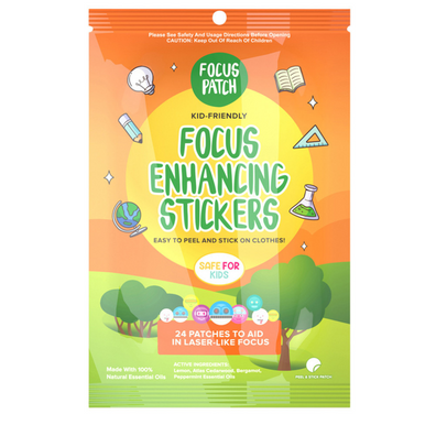Shop The Natural Patch Co. Focus Patch Focus Enhancing Stickers 24 pack