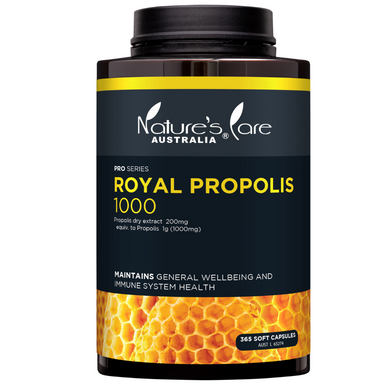 Shop Nature's Care Pro Series Royal Propolis 1000mg 365 Soft Capsules