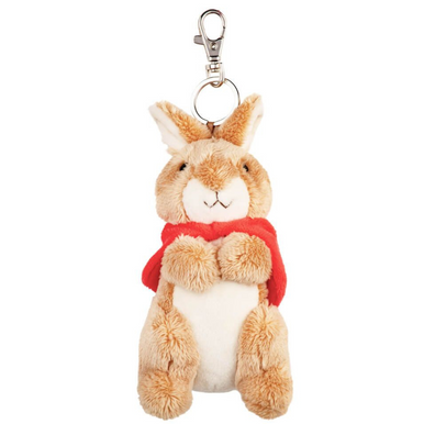 Buy Peter Rabbit Classic Plush Flopsy Bunny in Red Jacket Keyring