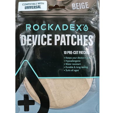 Buy Rockadex Device 10 Pre-Cut Hypoallergenic Patches Compatible with ...