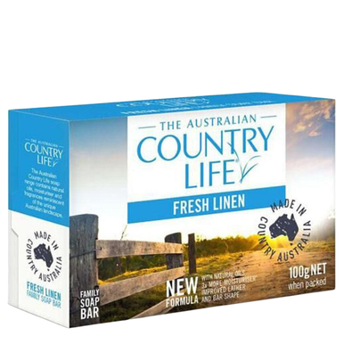 Shop Country Life Cleansing And Moisturising Fresh Linen Family Bar ...