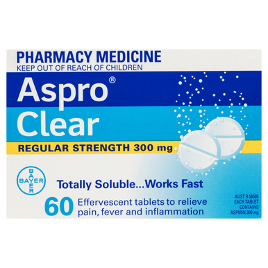 Shop Clear Pain Relief Aspirin by Aspro