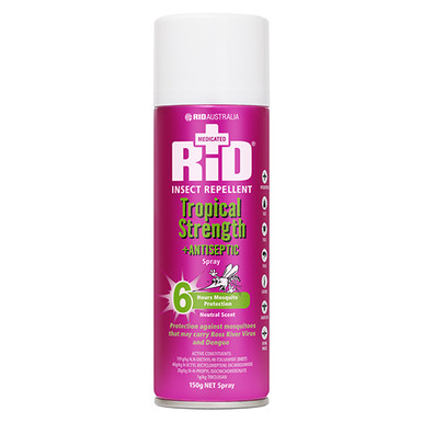 Shop RID Tropical Strength Antiseptic Insect Repellent Aerosol Spray ...