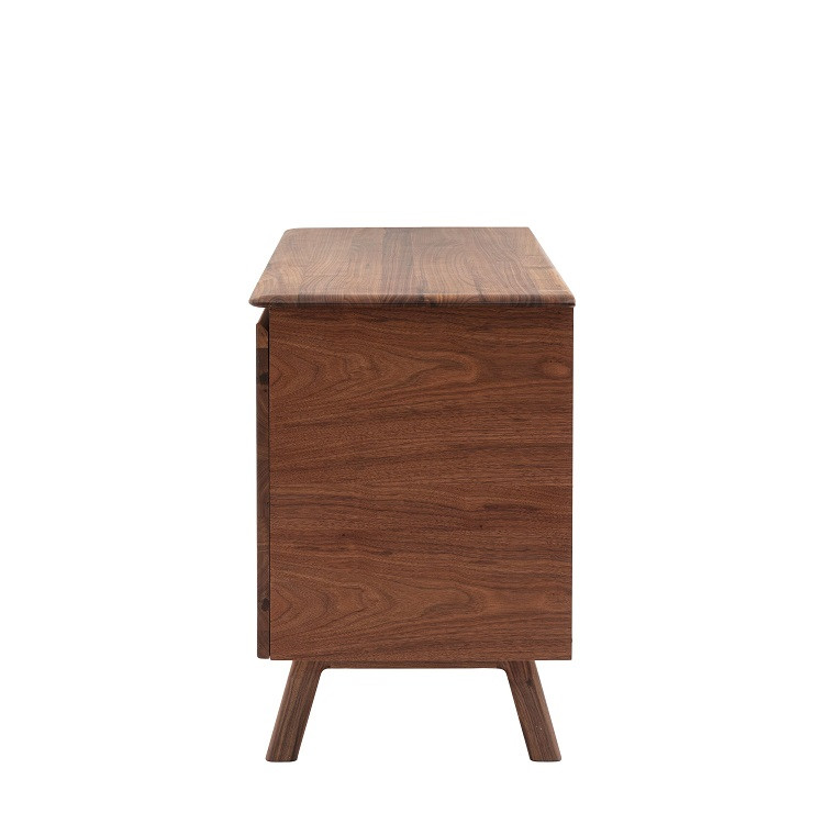 Gallery Direct Madrid Walnut 2 Door 2 Door Sideboard Walnut