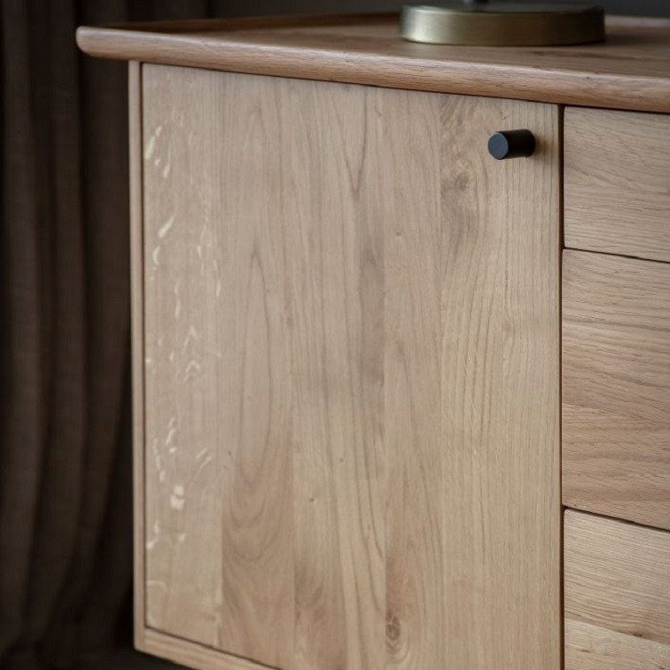 Round Oak Sideboard | 4 Living