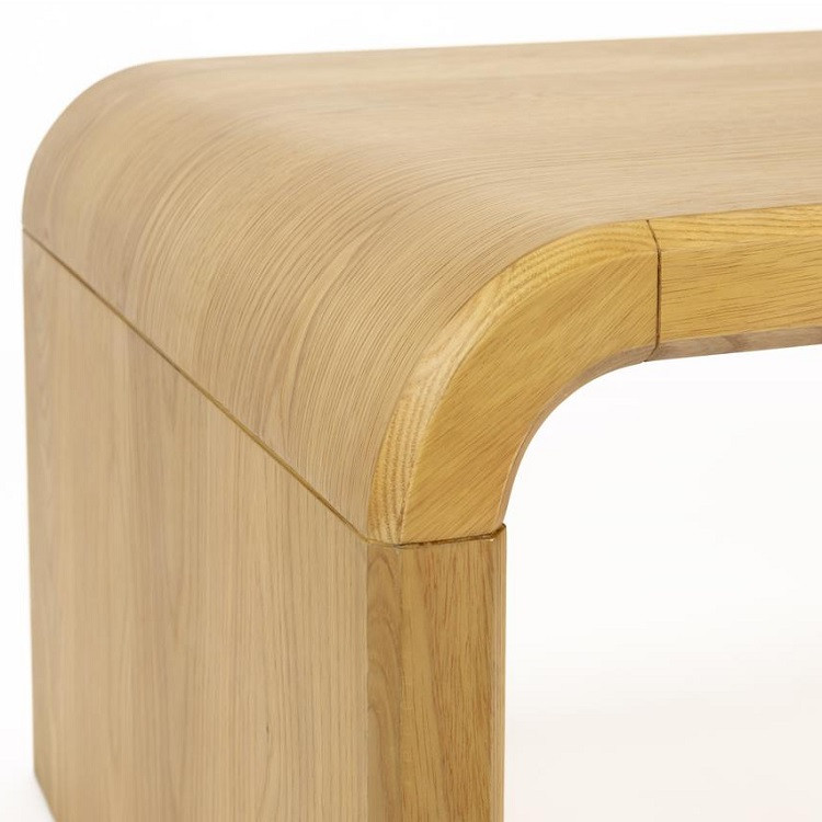 Curved Oak Coffee Table - Brave