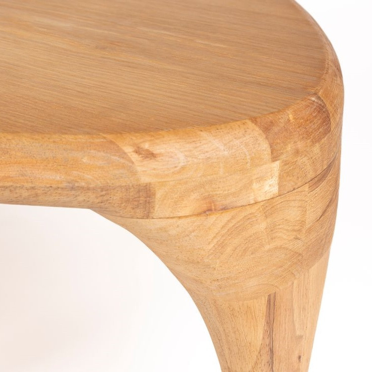 Mid Century Coffee Table Set of Two in Oak – Isla | 4 Living