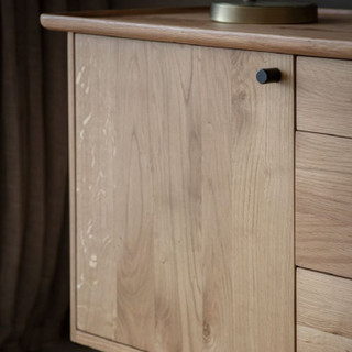 Round Oak Sideboard | 4 Living
