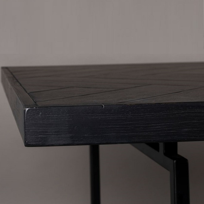 Black Wooden Dining Table 220 cm - Class