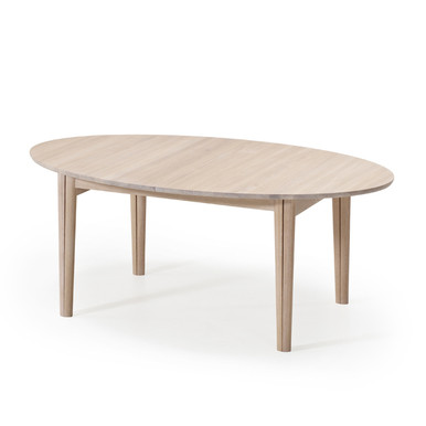 Skovby Design at 4Living Oak Extending Dining Table Ellipse 78