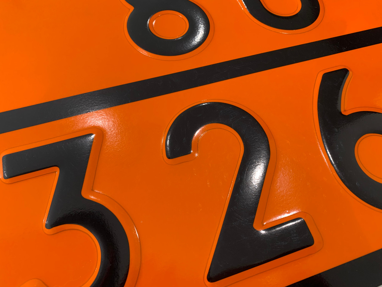 Embossed Kemler Panel 300 x 400mm 80/3264 stainless steel