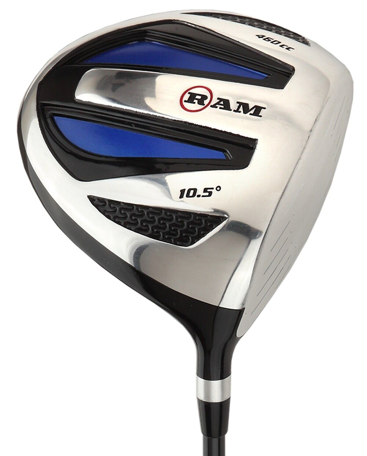 Ram Golf EZ3 Golf Clubs Set with Stand Bag - ALL Graphite Shafts, Men ...