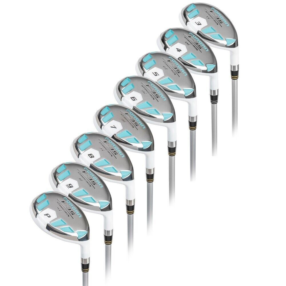 Forgan of St Andrews F35 Petite Full Hybrid Iron Set 3-PW, Ladies Right ...