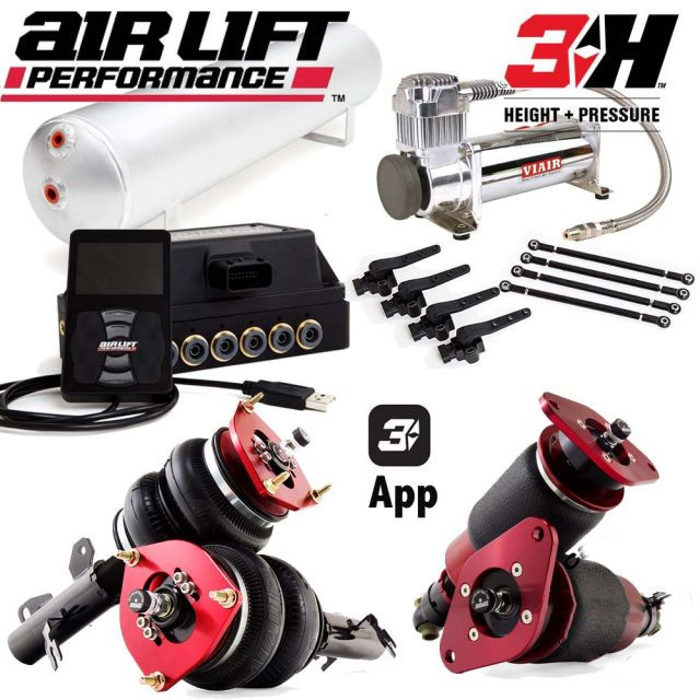 Air Lift Performance Digital 3H AirRide Kit - Mini Cooper Mk II R55/56 ...