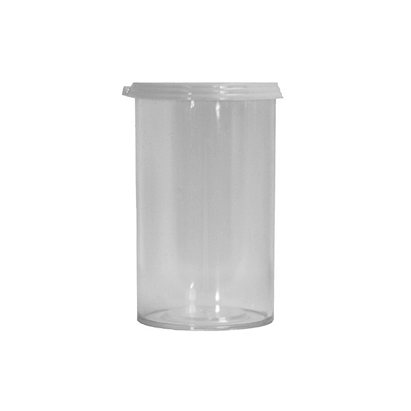 20 Dram Clear Plastic Vial (2.50 oz.) | Thornton Plastics