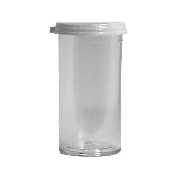 7 Dram Clear Plastic Vial (.88 oz.) 55-7 | Thornton Plastics