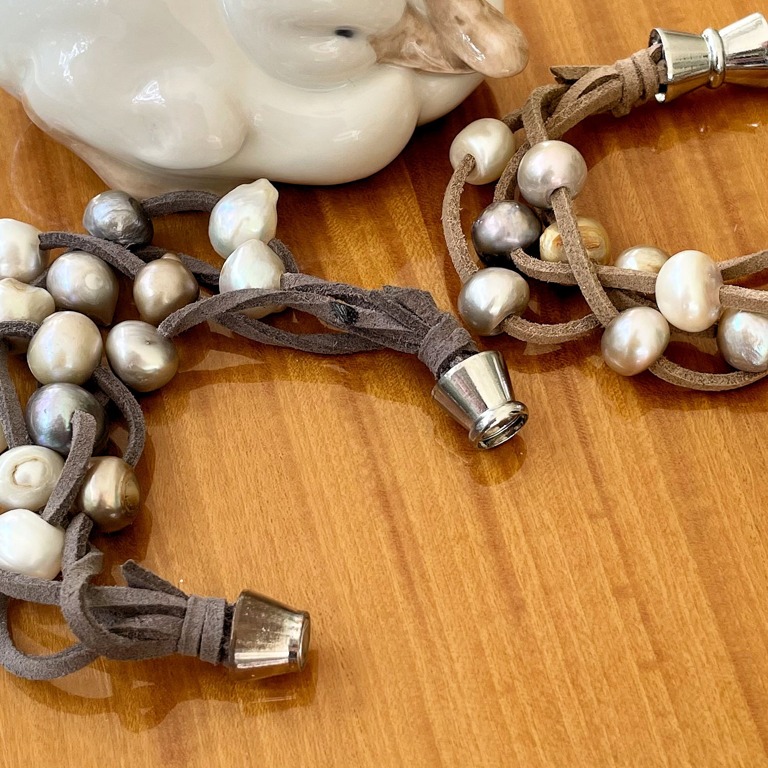 Teja Tan Necklace