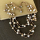 Teja Tan Necklace