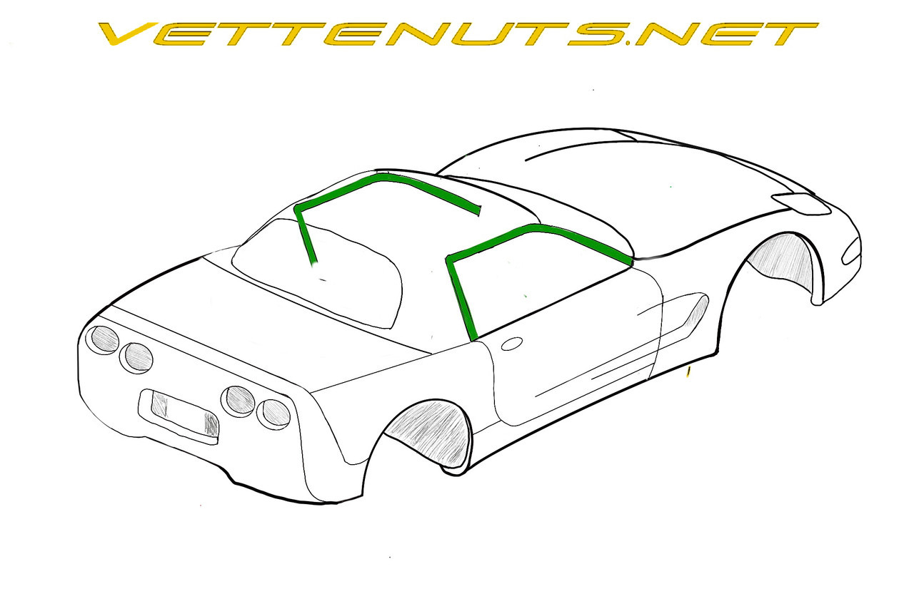 C5 Corvette - Weatherstripping - VetteNuts