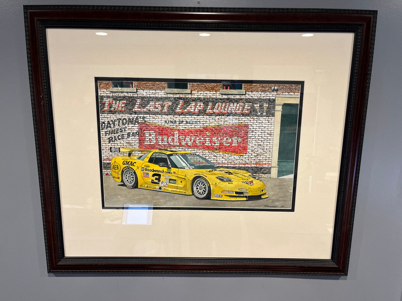 "The Last Lap" Original Watercolor