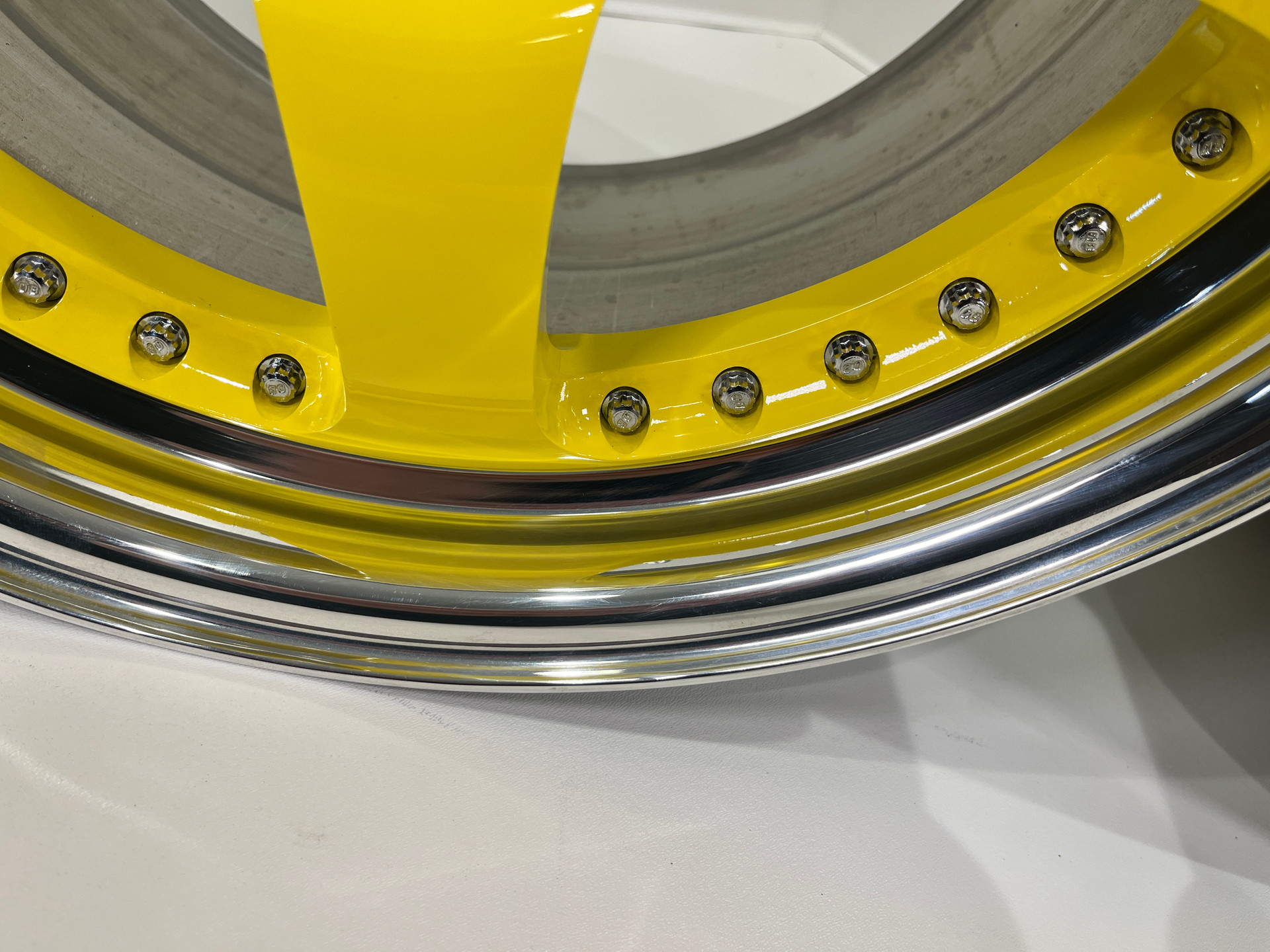 HRE 545S C5 Corvette Millennium Yellow Rims