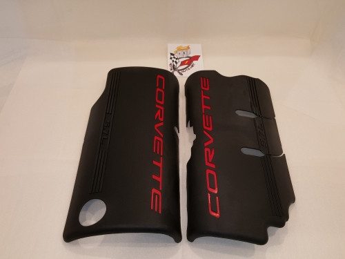 97-98 C5 Corvette Fuel Rail Covers Dual Fuel Line