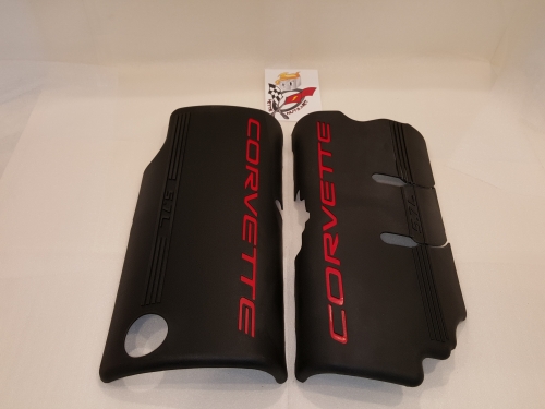 97-98 C5 Corvette Fuel Rail Covers Dual Fuel Line
