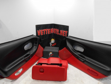 C5 Corvette Mod Red Interior Package