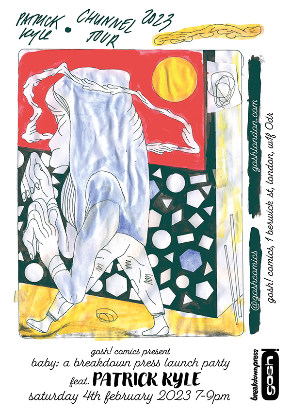 Baby Launch Party With Patrick Kyle - Gosh! Comics