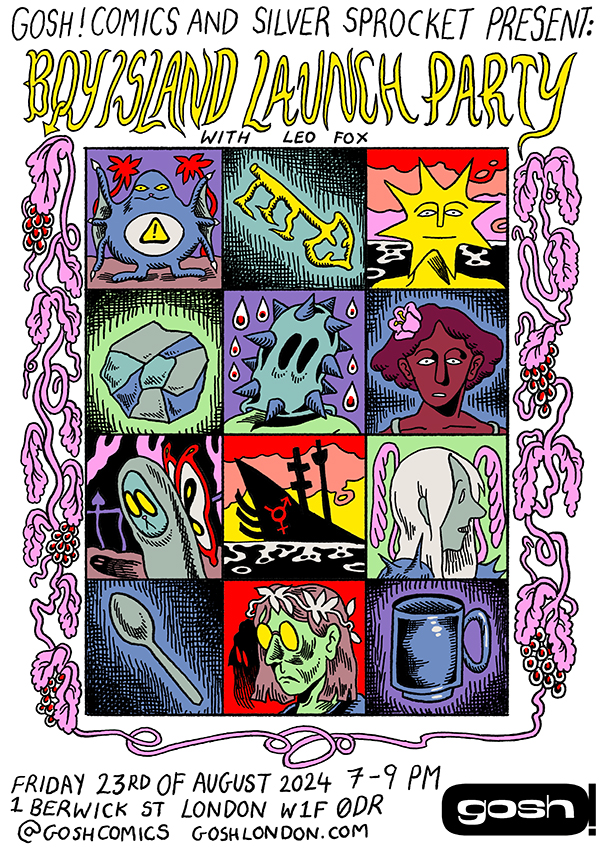 Boy Island Launch Party With Leo Fox - Gosh! Comics