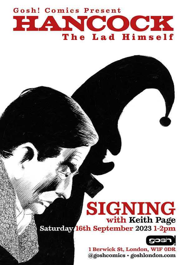 Hancock: The Lad Himself Signing With Keith Page - Gosh! Comics