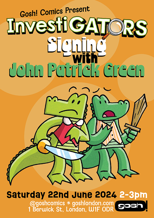 InvestiGators Signing With John Patrick Green - Gosh! Comics