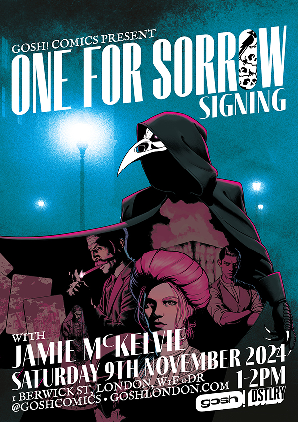 One For Sorrow Signing With Jamie McKelvie - Gosh! Comics