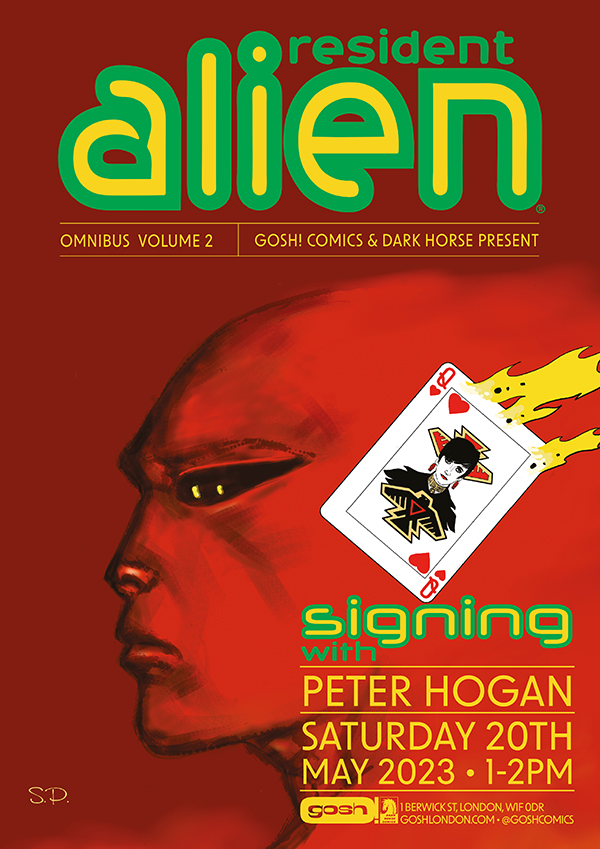 Resident Alien Omnibus Volume 2 Signing With Peter Hogan - Gosh! Comics