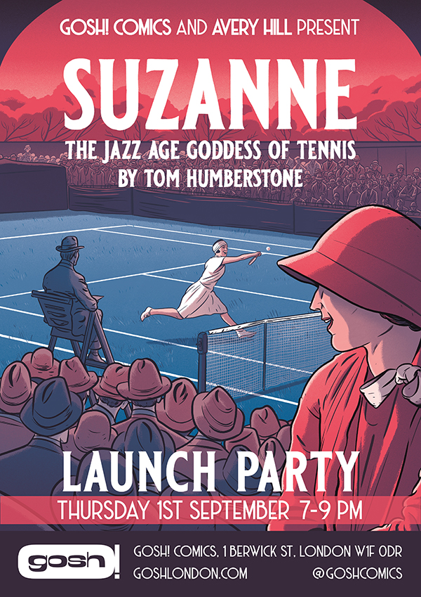 Suzanne: The Jazz Age Goddess of Tennis - Launch Party with Tom ...