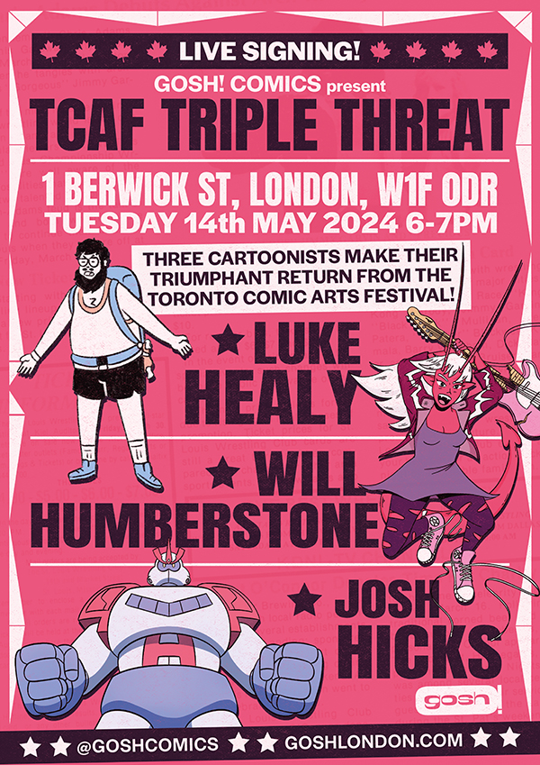 TCAF Triple Threat Signing With Josh Hicks and Will Humberstone - NOTE ...