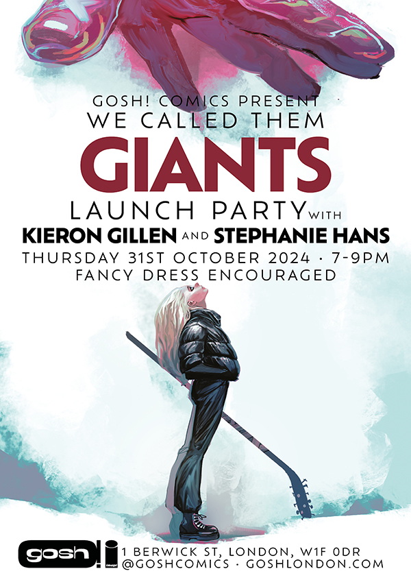 We Called Them Giants Launch Party With Kieron Gillen and Stephanie ...