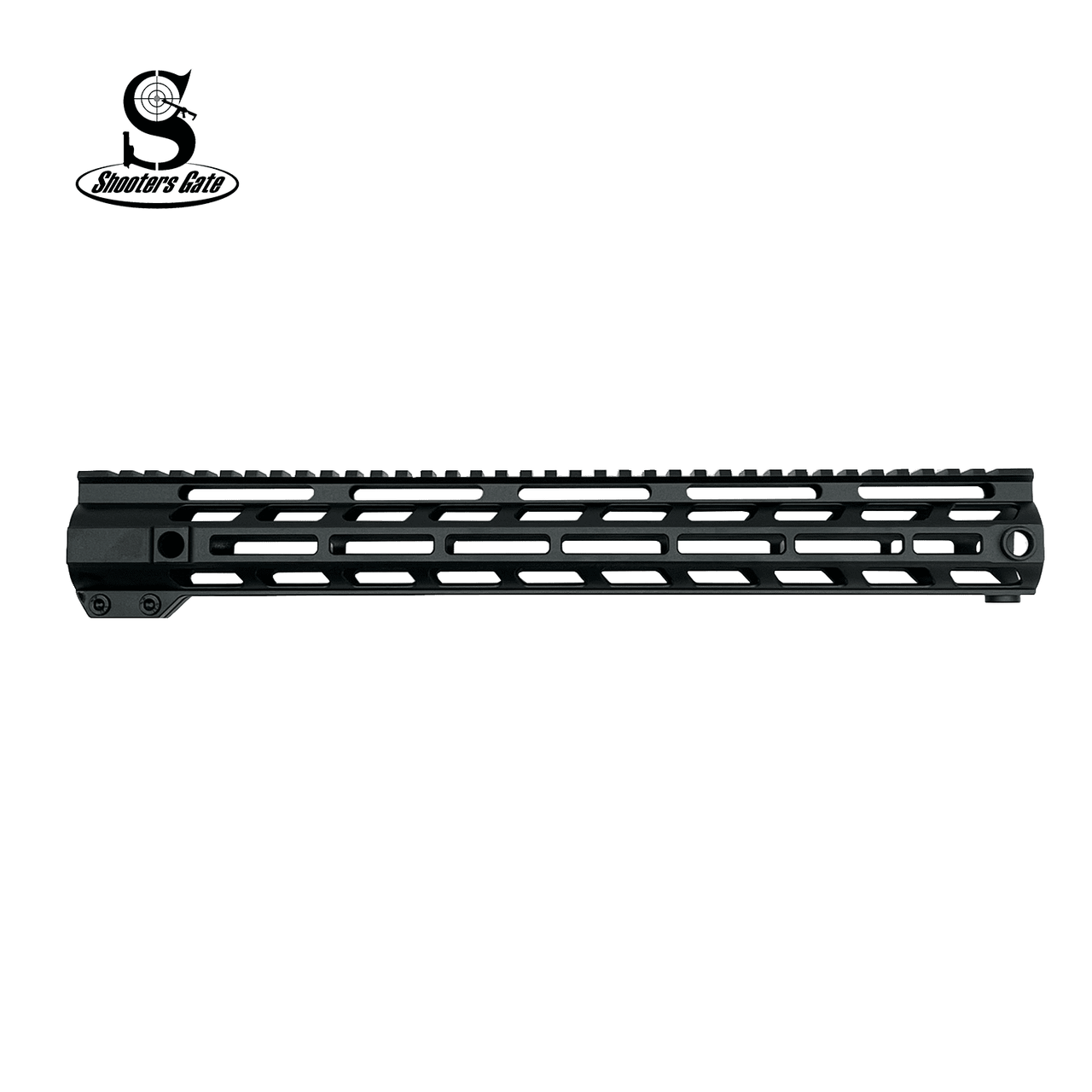 15″ AR-15 Free Float QD M-LOK Handguard – Black | ShootersGate