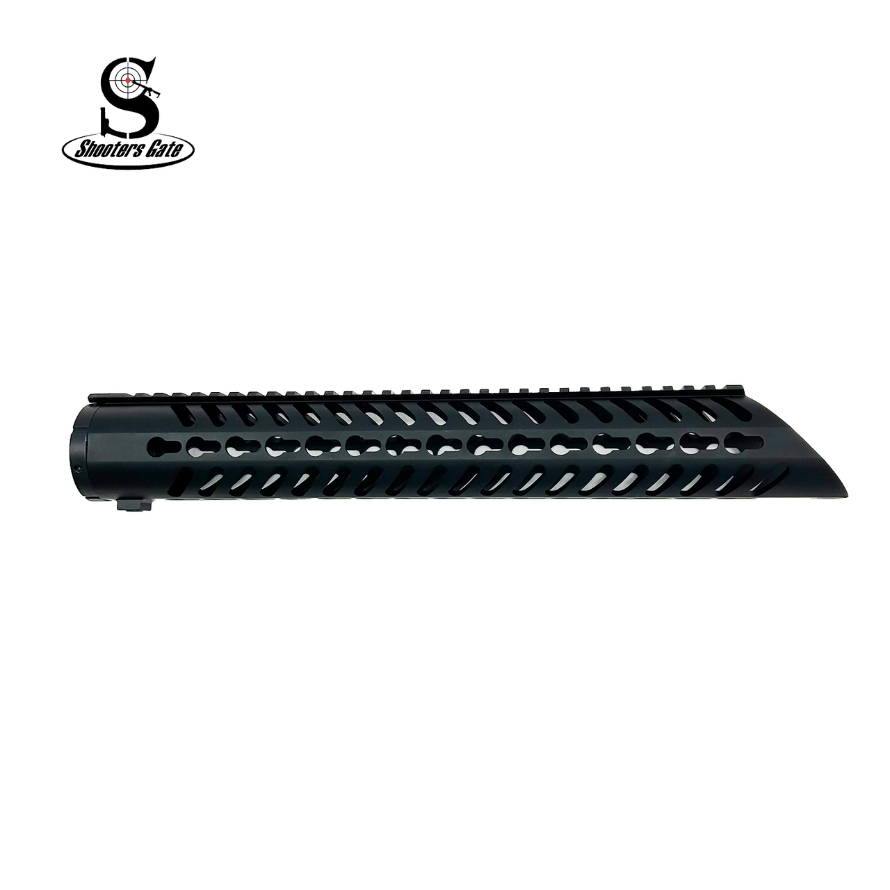 15″ Black AR-15 Free Float Keymod Handguard | ShootersGate