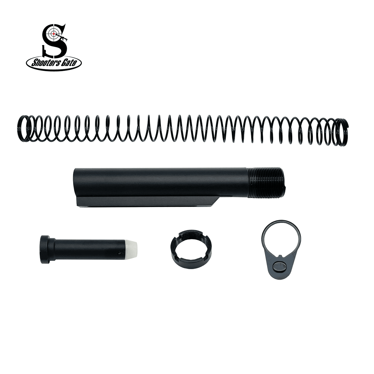 AR-15 Commercial Buffer Tube Bundle | ShootersGate